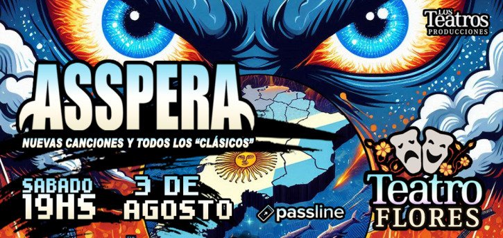 ASSPERA EN EL TEATRO FLORES 2024